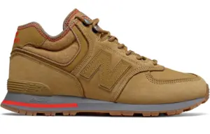 NEW BALANCE Mh574 D Lace-up High-top Sneakers - Brown