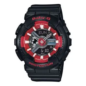 Casio Baby-g Shock Resistant Watch - Black/red