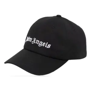 Palm Angels Palm Angels Embroidered Logo Cap Black/white