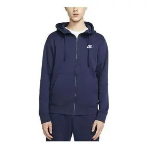 Nike Club Full-zip Fleece Jacket - Blue