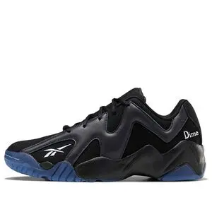 REEBOK Dime X Reebok Kamikaze 2 Low "Black Lead" Black/white/blue