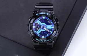 Casio G-shock Analog-digital Watch - Blueblack