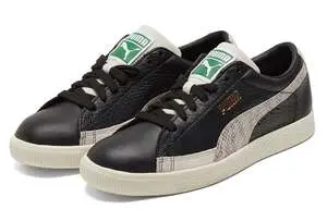 PUMA Basket Vintage 'snake Black' Sneakers - Black/white