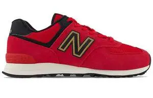 NEW BALANCE 574 Athletic Sneakers - Red