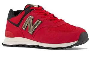 NEW BALANCE 574 Athletic Sneakers - Red
