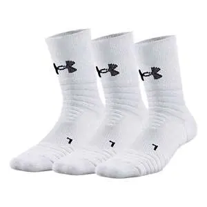Under Armour Crew Socks - White