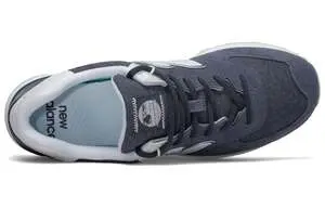 NEW BALANCE 574 "navy Denim" Sneakers - Bluewhitegray