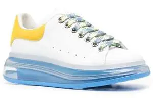 Alexander McQueen Clear Oversole Larry Sneakers