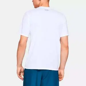 Under Armour Ua Siro Ss Casual Sports Breathable Training Round Neck Short Sleeve - White
