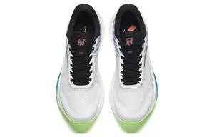 ANTA Champion Athletic Lace-up Sneakers - White/blue/green