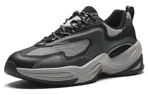 ANTA Through" Sneakers - Black/grey