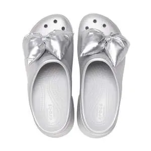 CROCS Siren Metallic Bow Clogs