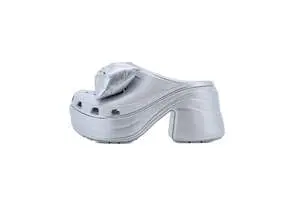CROCS Siren Metallic Bow Clogs