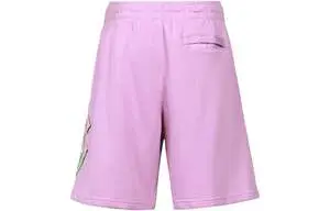 JORDAN Alphabet Pattern Straight Shorts - Default Colorway