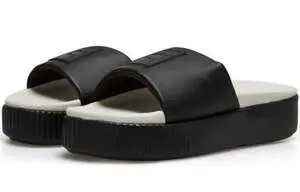 PUMA Platform Slide Sandals - Black