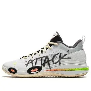 ANTA Attack 1 Sneakers - White/grey/green