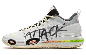 ANTA Attack 1 Sneakers - White/grey/green