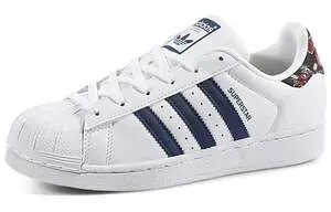 Adidas Superstar W White And Dark Slate