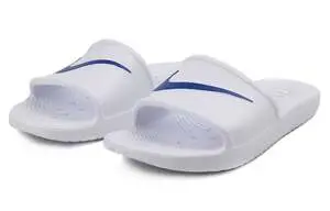 Nike Kawa Shower Slides - White/blue