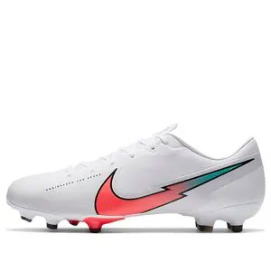 Nike Mercurial Vapor 13 Academy Mg Athletic Sneakers - White/red/green