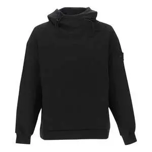 Stone Island Ghost Hooded Sweatshirt - Black
