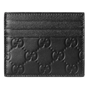 Gucci 26 Gg Emblem Card Case - Black