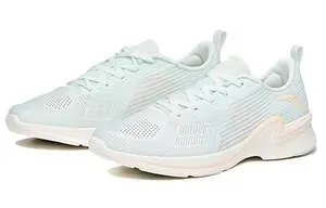ANTA Hydrogen Run 2 Athletic Sneakers - Light Blue/pink/white