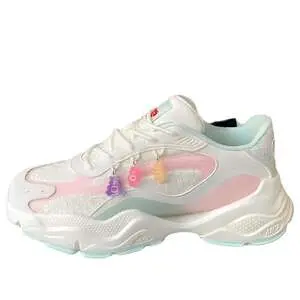 ANTA Millennium Sneakers - White/pink/blue