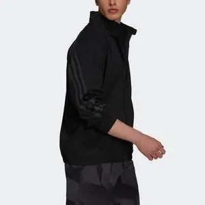 Adidas Future Icon Stripe Woven Stand Collar Track Jacket