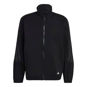 Adidas Future Icon Stripe Woven Stand Collar Track Jacket