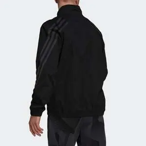 Adidas Future Icon Stripe Woven Stand Collar Track Jacket