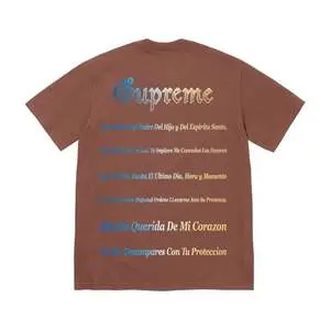 Supreme Ss26 Grim Reaper T-shirt - Brown