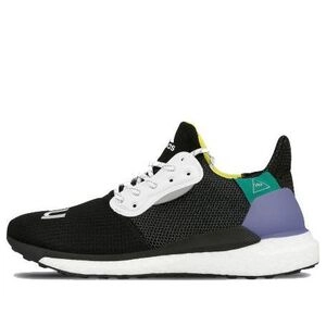 Adidas Pharrell X Solar Hu Glide Sneakers - Black
