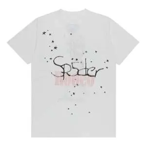 SP5DER X Cactus Jack Travis Scott Days Before Rodeo Tee Ii - White
