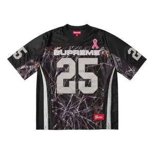 Supreme Breast Cancer Awareness Football Jersey - Black