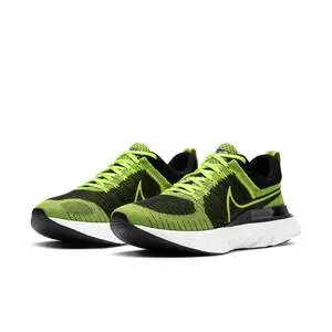 Nike React Infinity Run Flyknit 2 Sneakers - Volt/volt-black