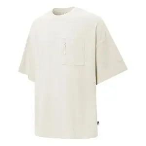 PUMA Logo Pocket T-shirt - Beige
