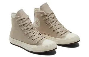 CONVERSE Chuck Taylor All Star High Top Sneakers - White/brown