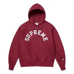 Supreme Champion Hooded Sweatshirt - Cardinal