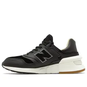 NEW BALANCE New Balance 997S Saffiano Leather Sneakers Black