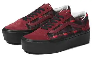 VANS Old Skool Stackform Sneakers - Red/black