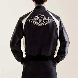 Dior X Air Joint Capsule Spliced Baseball Casual Jacket
