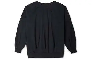 CONVERSE V-neck Loose Knit Hoodie