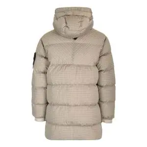 Stone Island Logo-patch Down Jacket