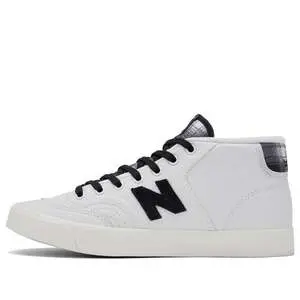 NEW BALANCE Pro Court Mid Top Sneakers - White/black