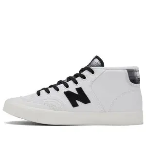 NEW BALANCE Pro Court Mid Top Sneakers - White/black
