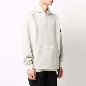 Stone Island Popover Hoodie - Pearl Grey