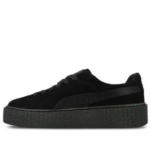 PUMA Fenty X Suede Creepers Satin Sneakers - Black