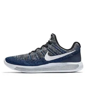 Nike Lunarepic Low Flyknit 2 Sneakers - Black/blue