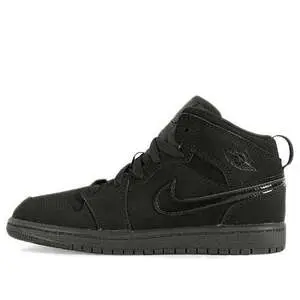 JORDAN 1 Mid Sneakers - Black